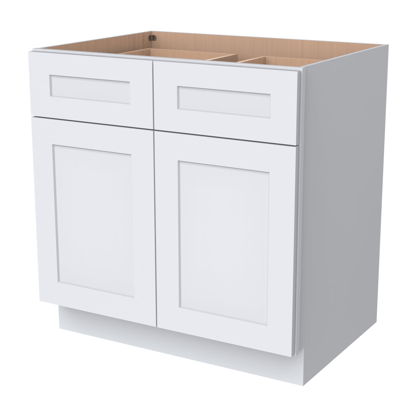 Shaker White Base Cabinets – Cozyhommie