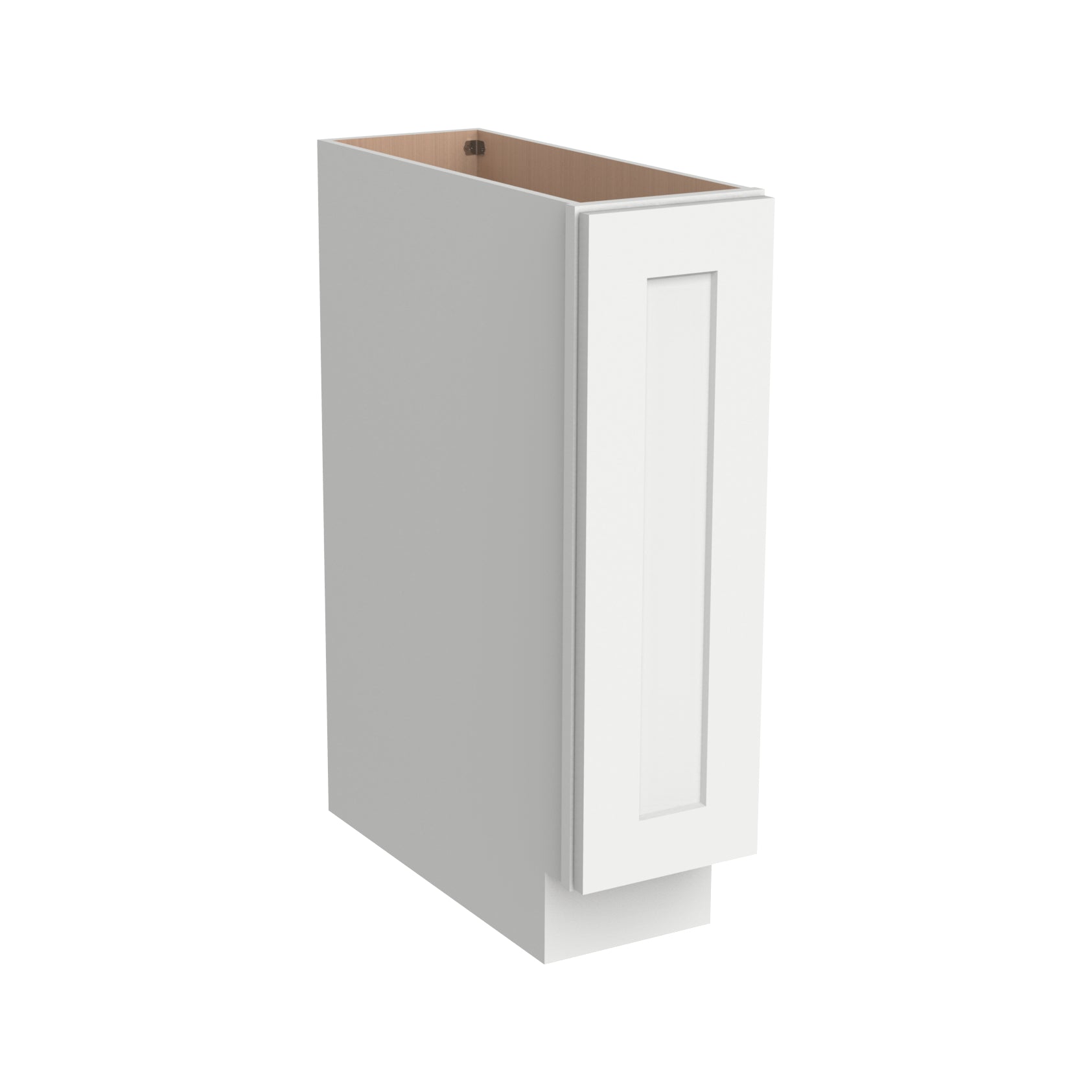 Origami White Shaker-Base Tray Cabinet 1 Door 1 Shelf – Cozyhommie